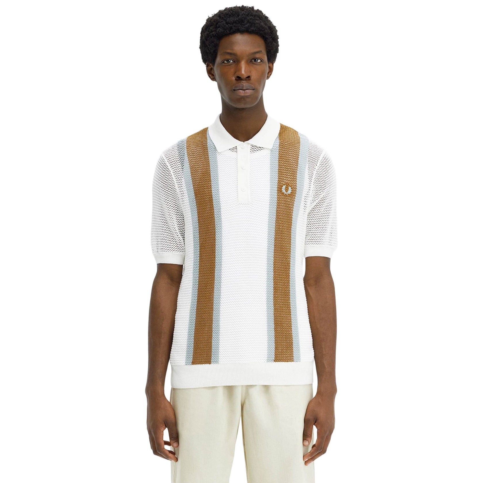 OPEN KNIT SHIRT SNOW WHITE | Bodega