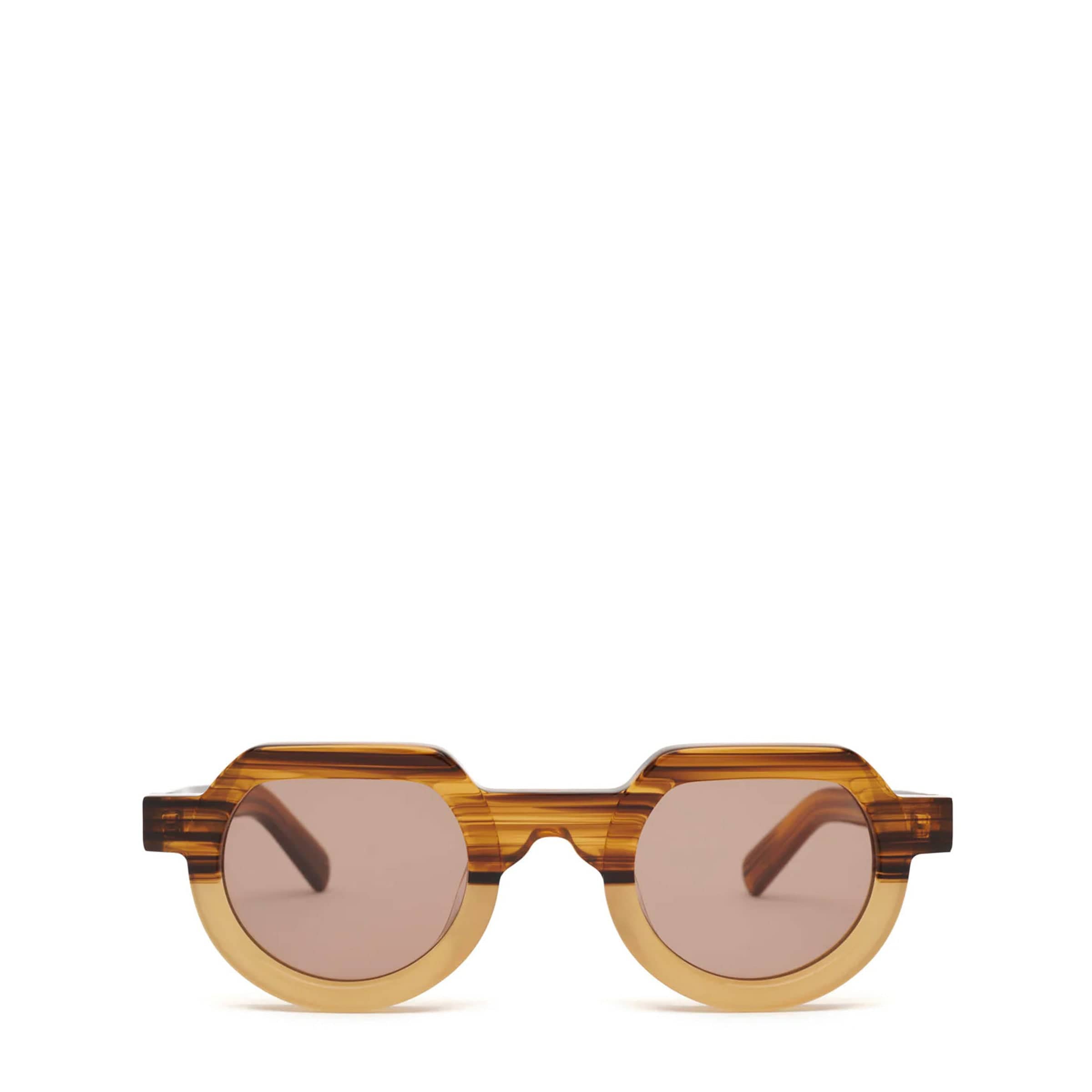 TANI POST MODERN PRIMITIVE EYE PROTECTION ORANGE TORTOISE ACETATE/DARK ...