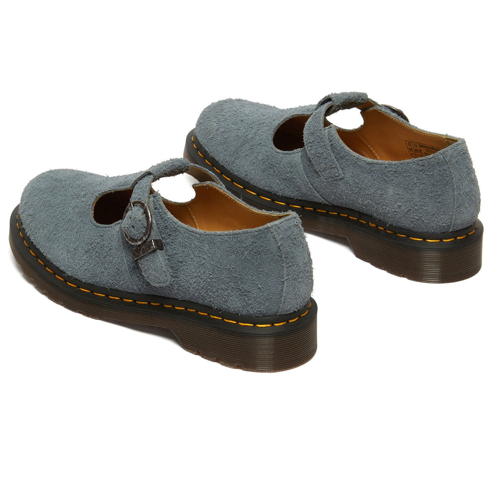 T-BAR MARY JANE SHOES WASHED DENIM SUEDE | Bodega