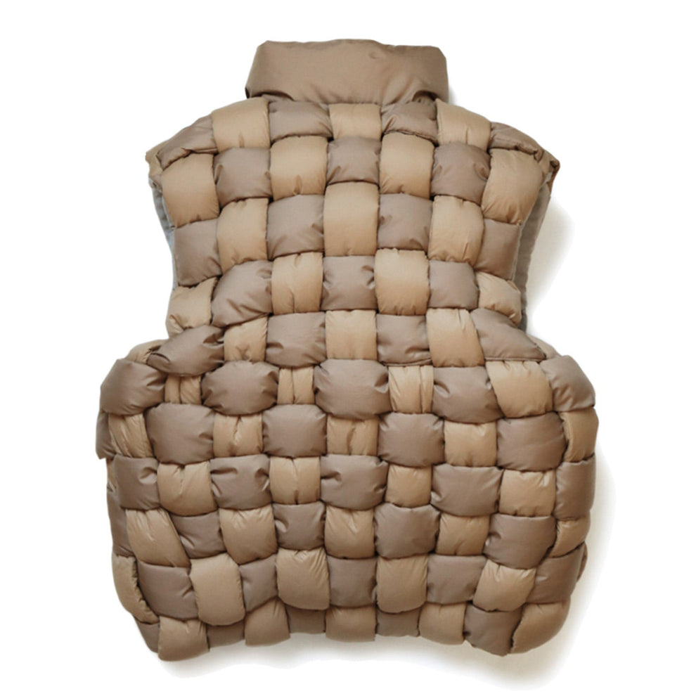 RIP STOP NYLON KEEL-WEAVING VEST KHAKI | Bodega