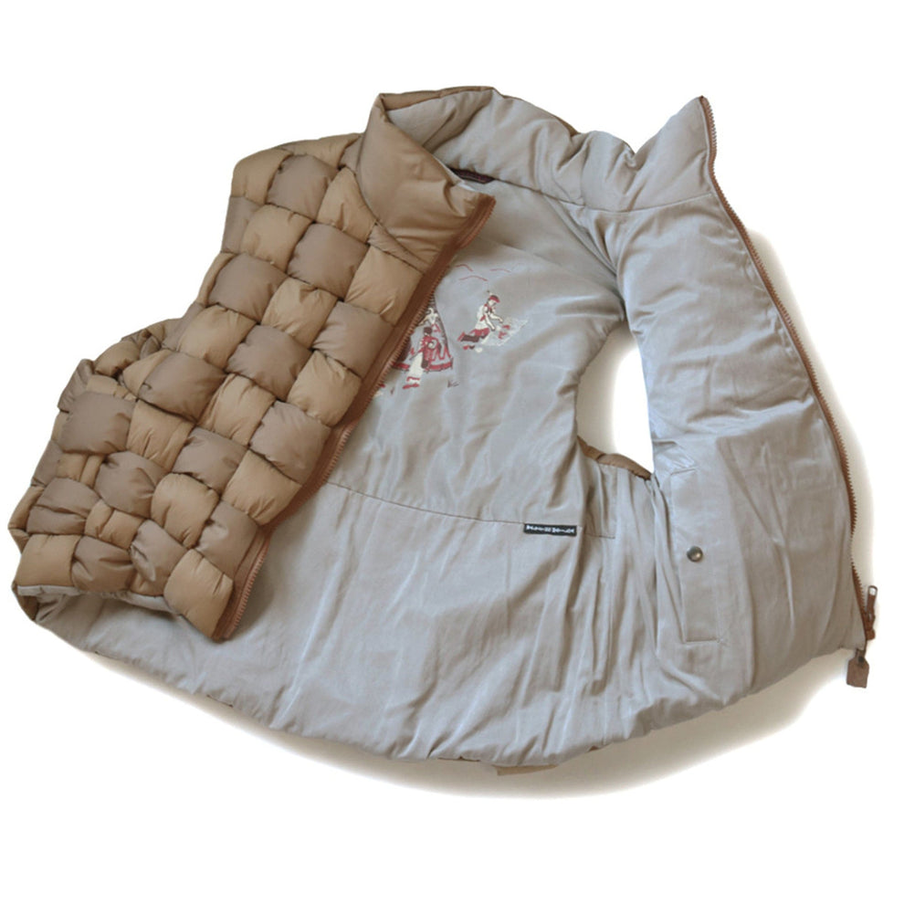 RIP STOP NYLON KEEL-WEAVING VEST KHAKI | Bodega