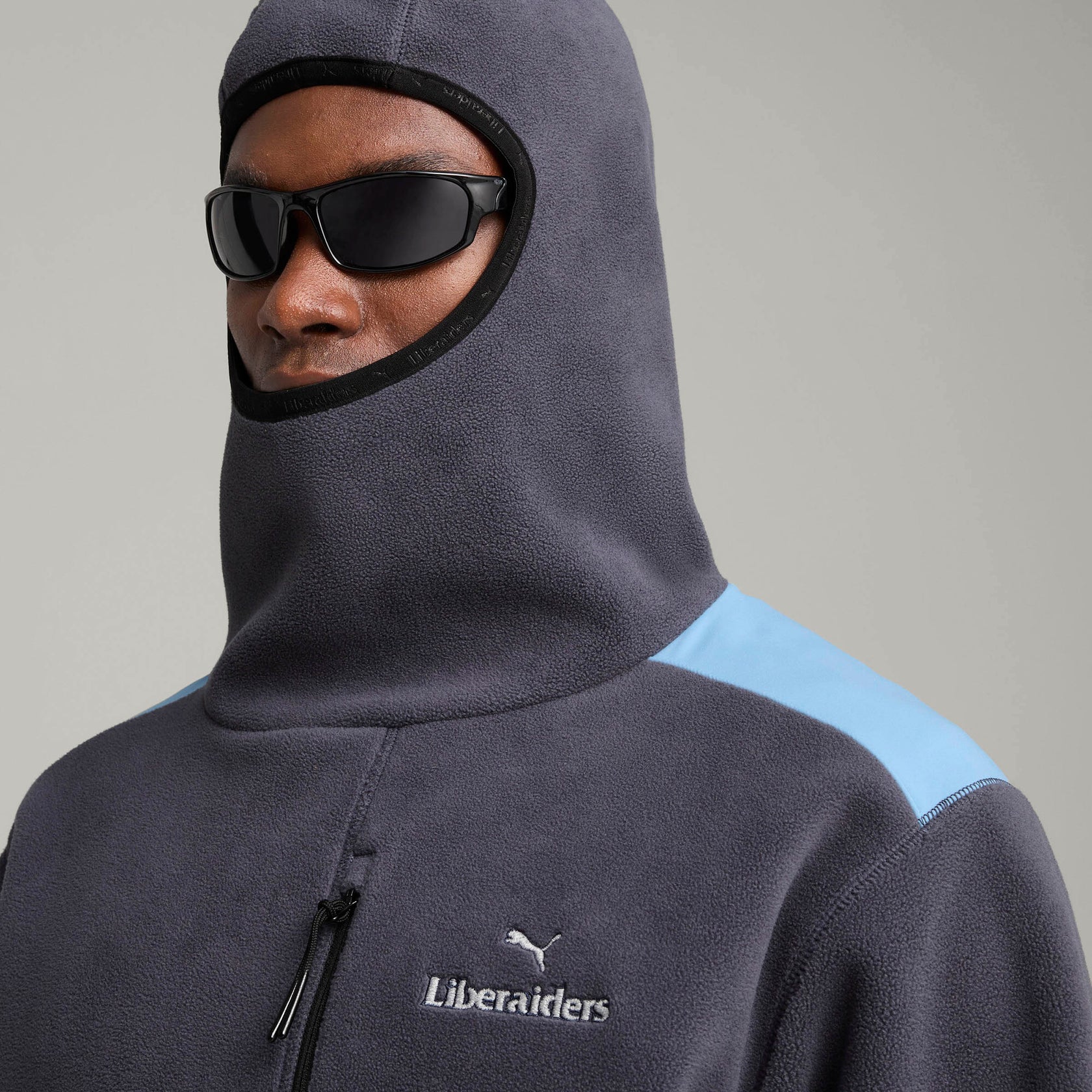 X LIBERAIDERS BALACLAVA HOODIE GALACTIC GRAY | BODEGA – Bodega