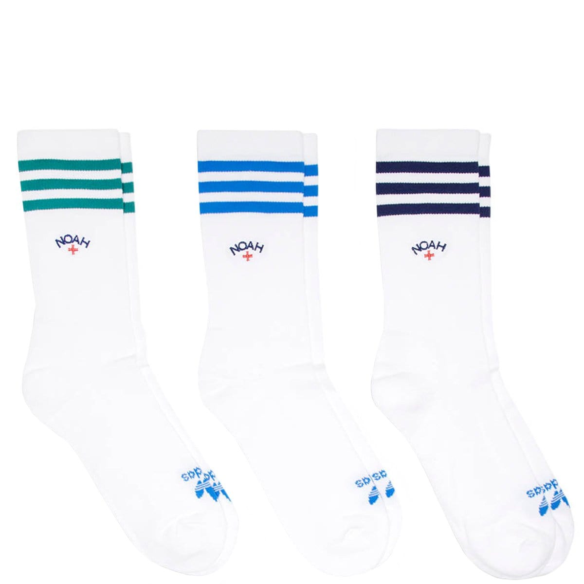 x NOAH Socks White/Multicolor – Bodega