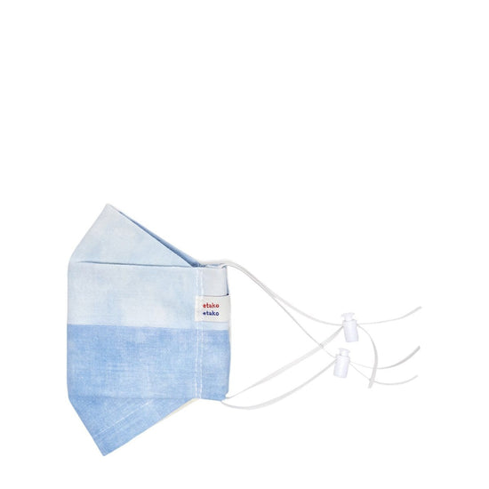 ETAKO ETAKO INDIGO VARIATION PATCHWORK FACE MASK Indigo – Bodega