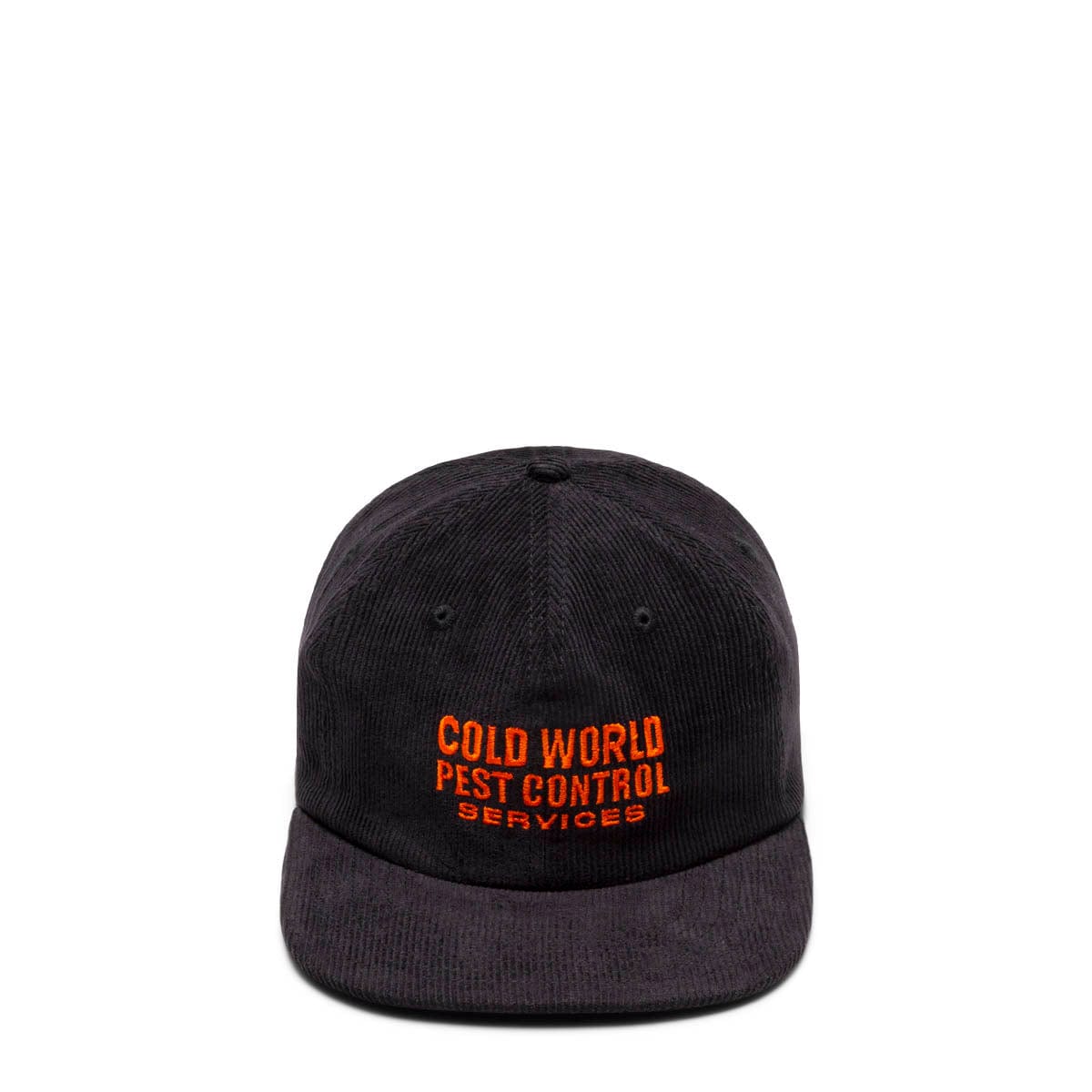 PEST CONTROL CORDUROY HAT BLACK | Bodega